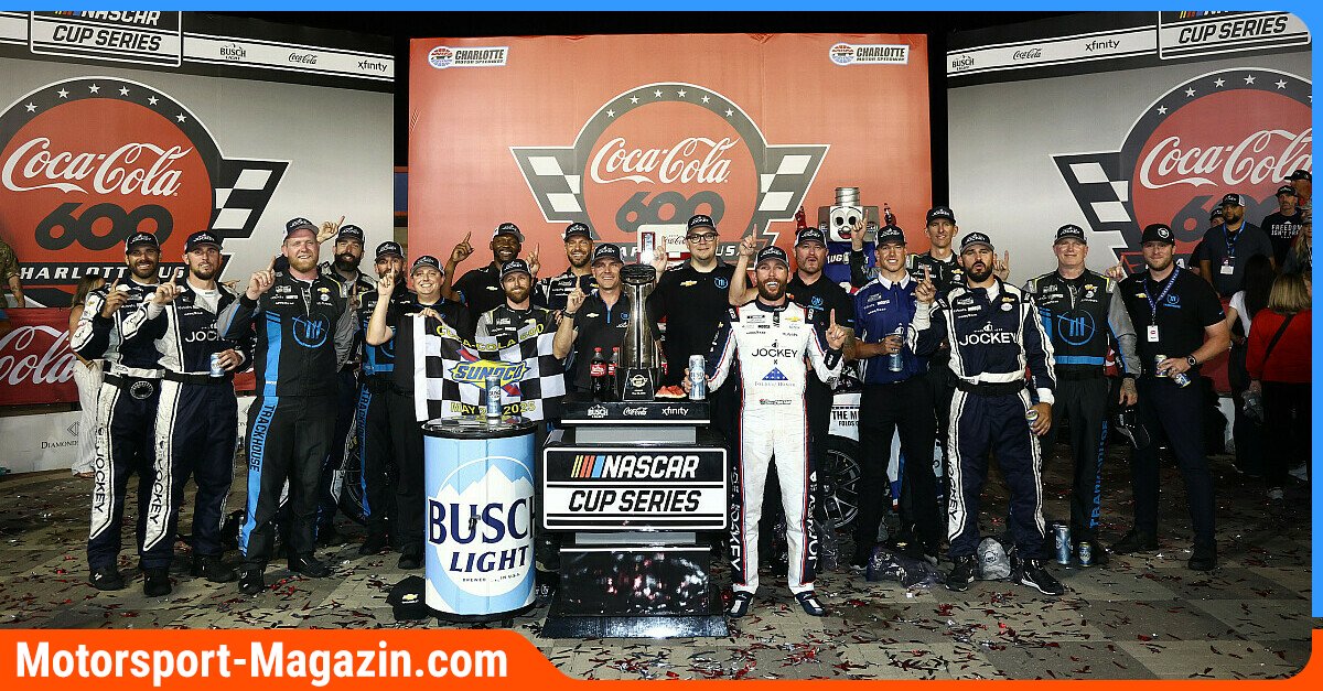 NASCAR Coca-Cola 600 2025 - Ergebnisse und Zeitplan für das Rennen