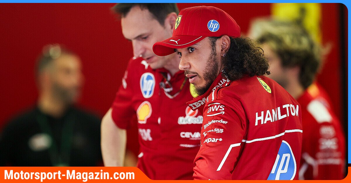 Hamilton über Streit-Gerüchte mit Ferrari-Renningenieur Adami: Alles ...