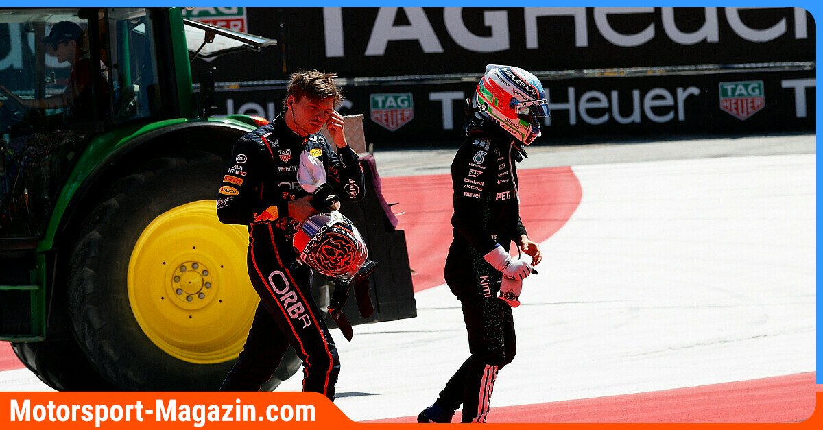 Formel 1 Ticker RE-LIVE: Stimmen zu Verstappen-Crash und Antonelli-Strafe in Österreich