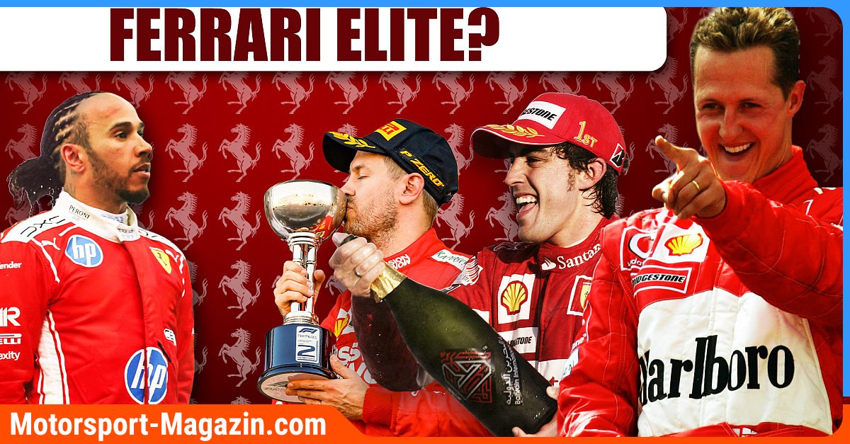 Formel-1-Podien mit Ferrari: So lange brauchten Hamilton, Leclerc ...