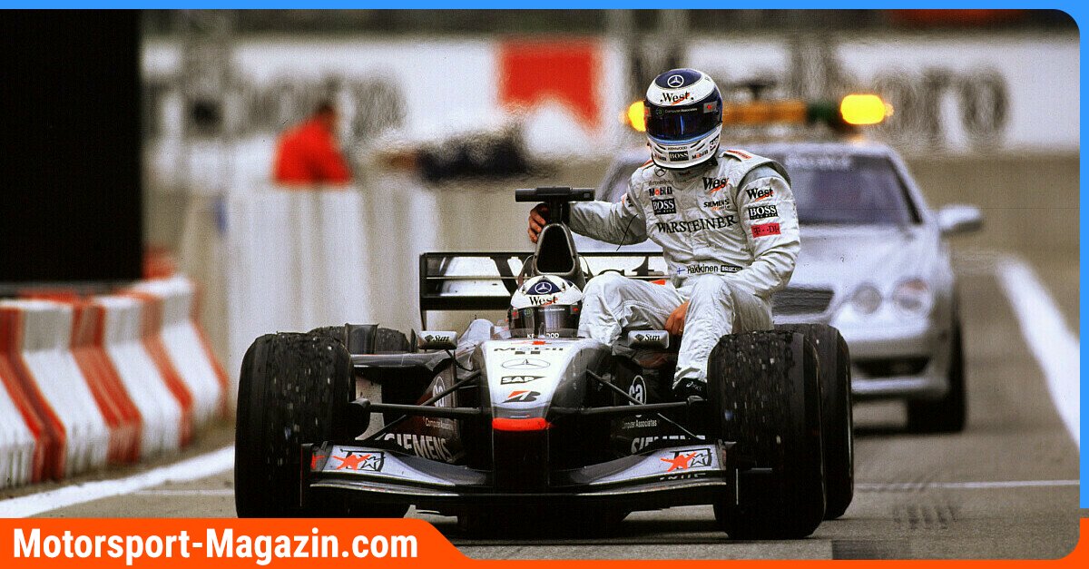 Formel 1 heute vor 19 Jahren: Eine Runde Mitleid für Mika