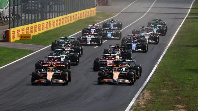 Formel 1 in Monza: Die Startaufstellung für das Rennen in Italien