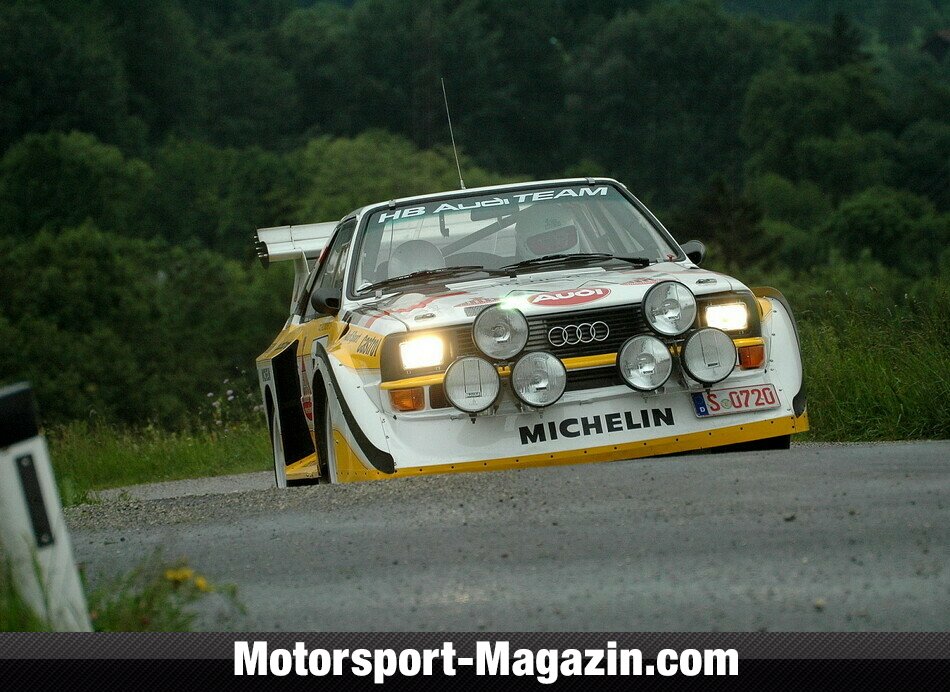 Walter Röhrl startet im Audi S1 Pikes Peak - Mehr Rallyes