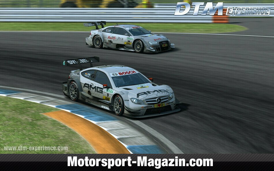 Rennspiel DTM Experience startet