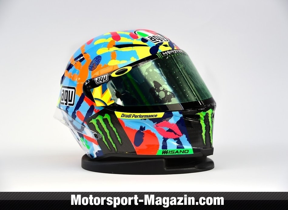 Rossi: Das steckt hinter dem neuen Helmdesign - MotoGP