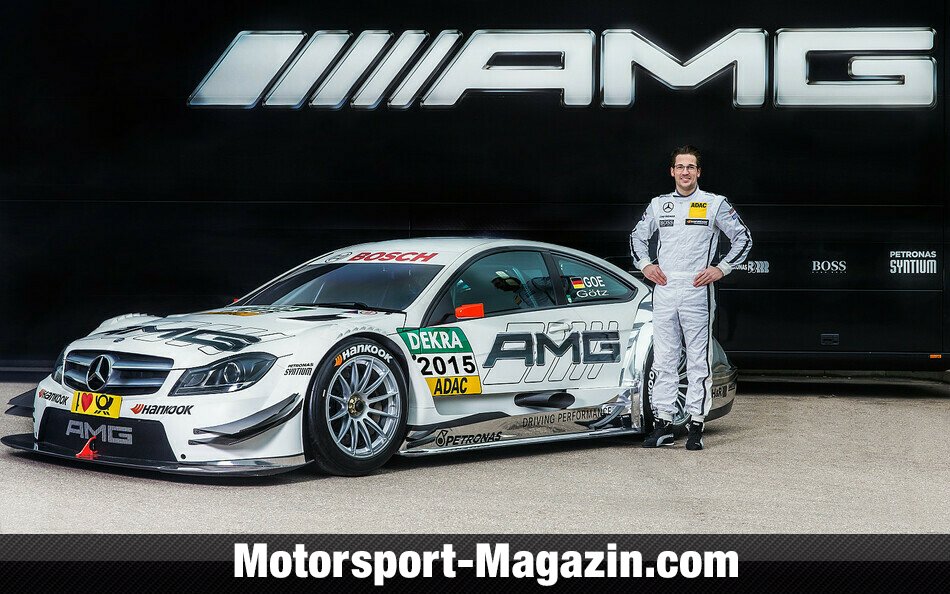 Maximilian Götz startet 2015 für Mercedes - DTM