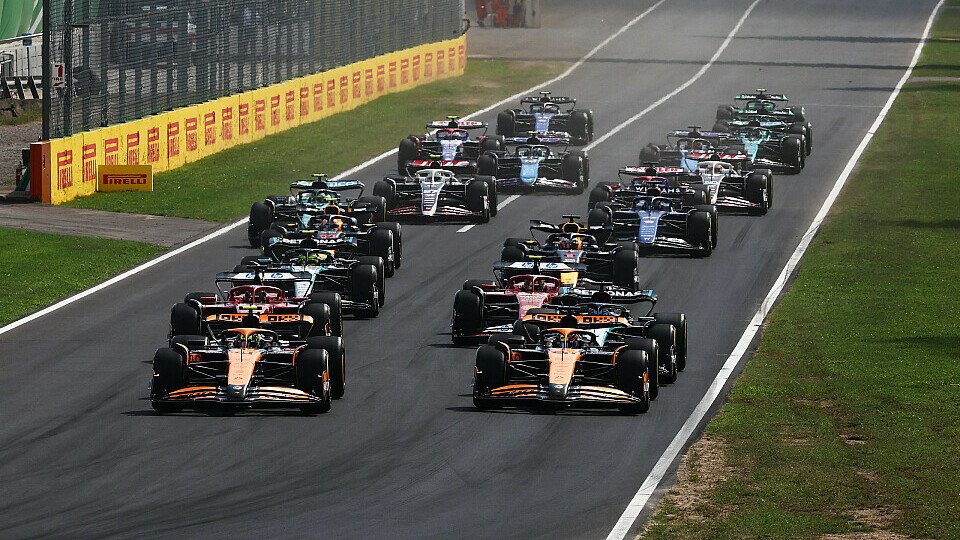 Formel 1 in Monza: Die Startaufstellung für das Rennen in Italien